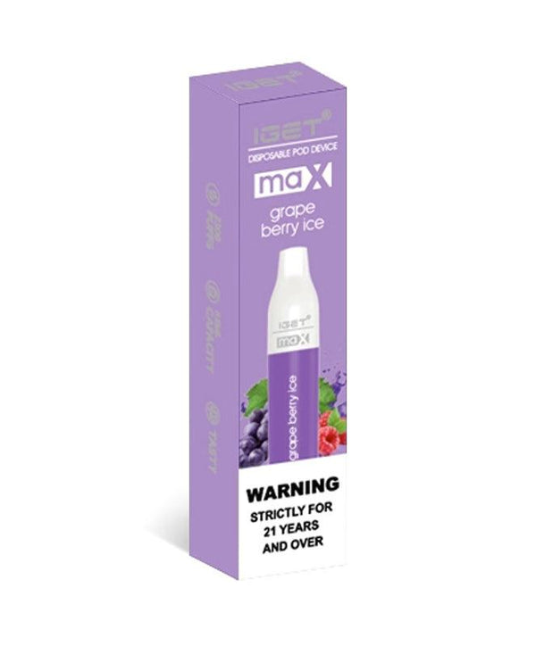 IGET MAX - Grape Berry Ice - Strawberry Petals